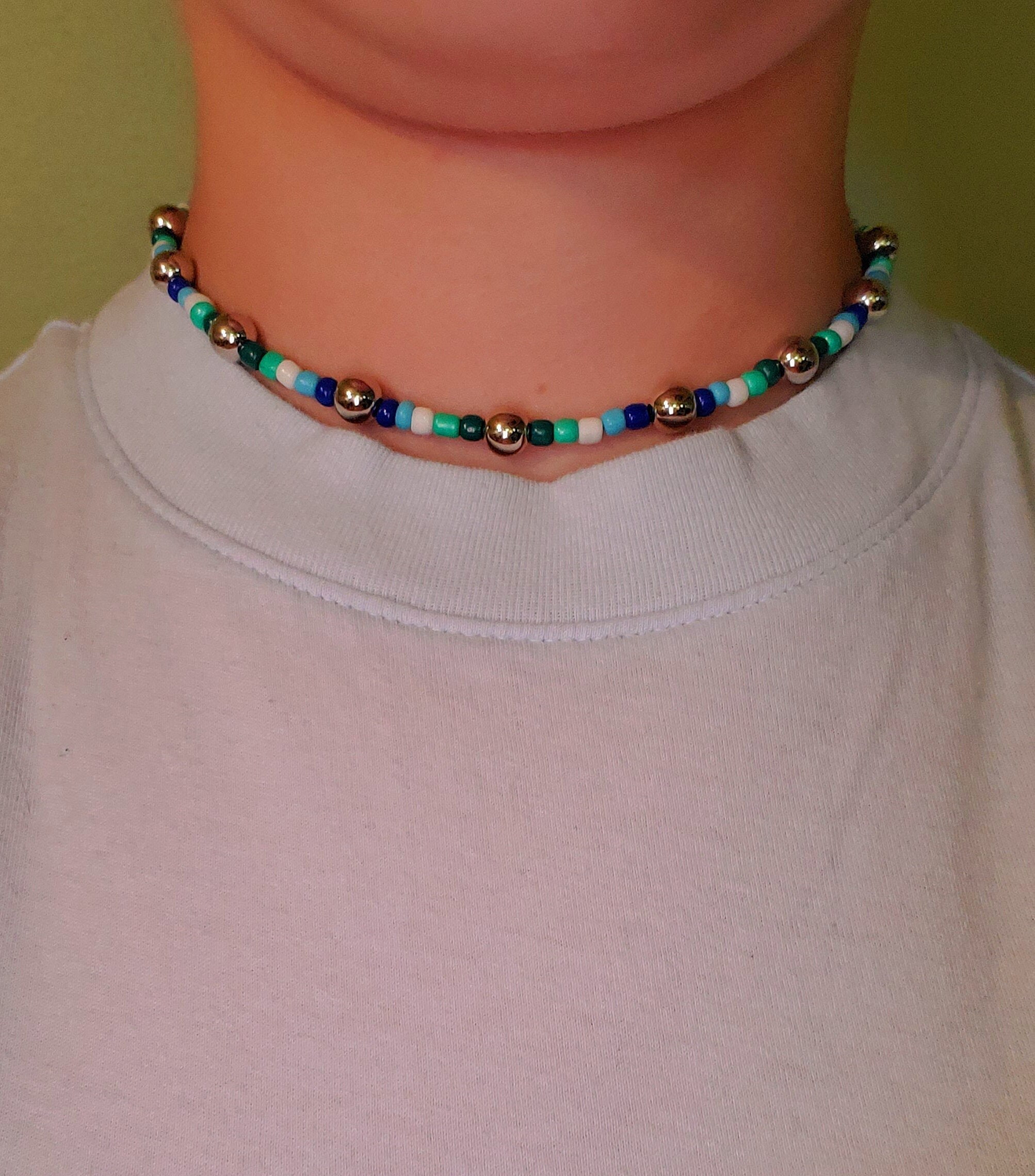 Beaded Pride Choker, Adjustable Pride Inspired Necklace - Etsy UK