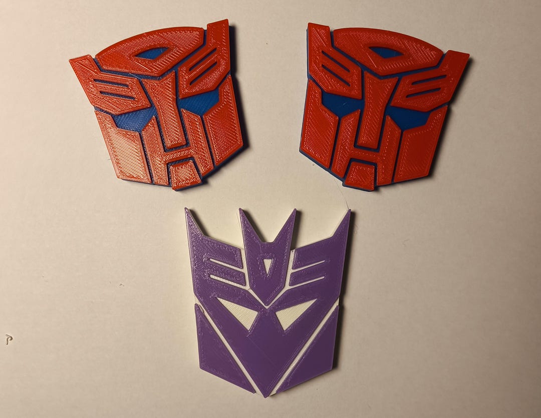 Transformers Magnets | Autobot & Decepticon Emblems | Handmade ...