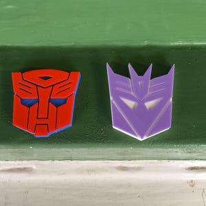 Transformers Magnets | Autobot & Decepticon Emblems | Handmade ...