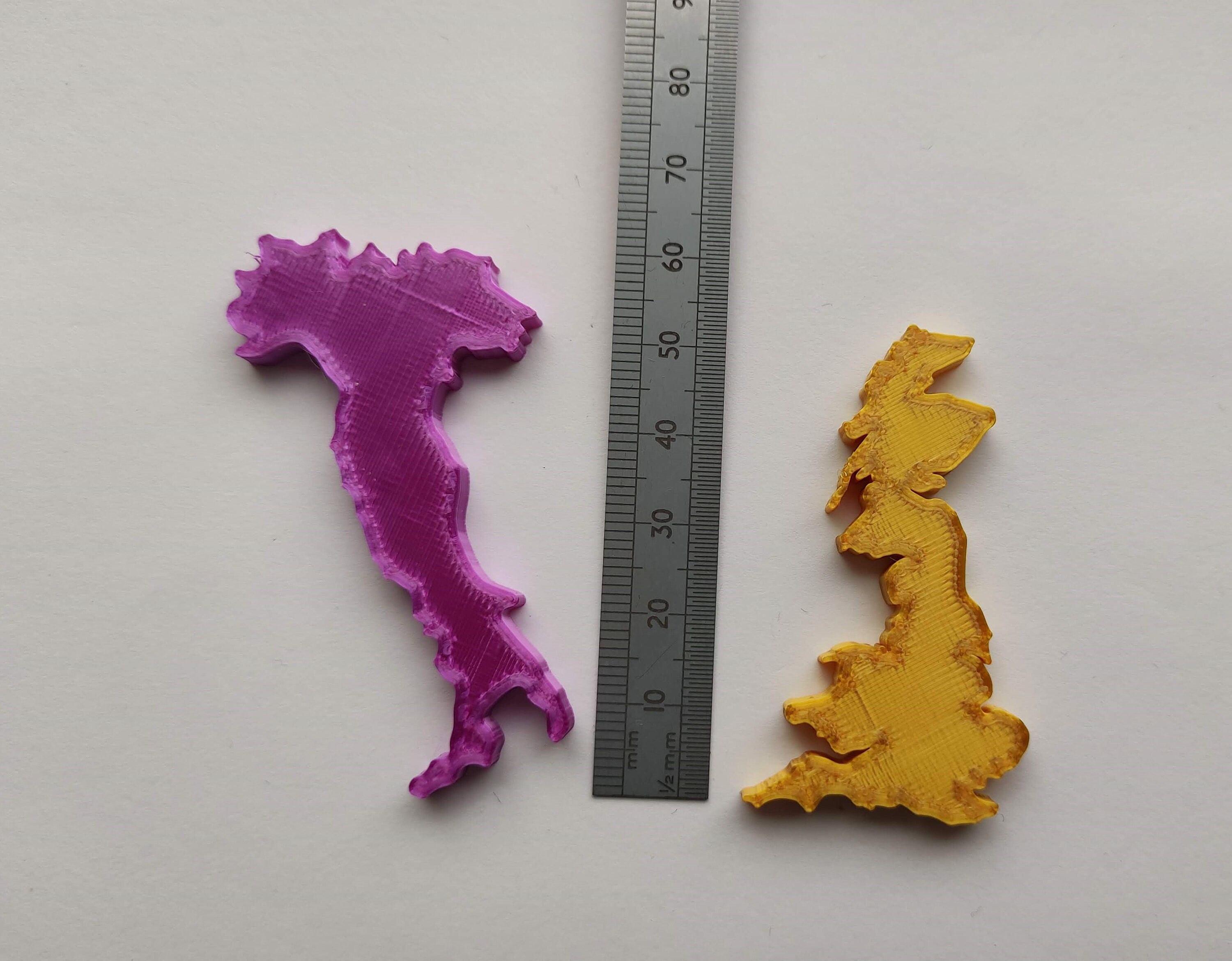 European Countries 3d Printed as Fridge Magnets. A Great - Etsy UK
