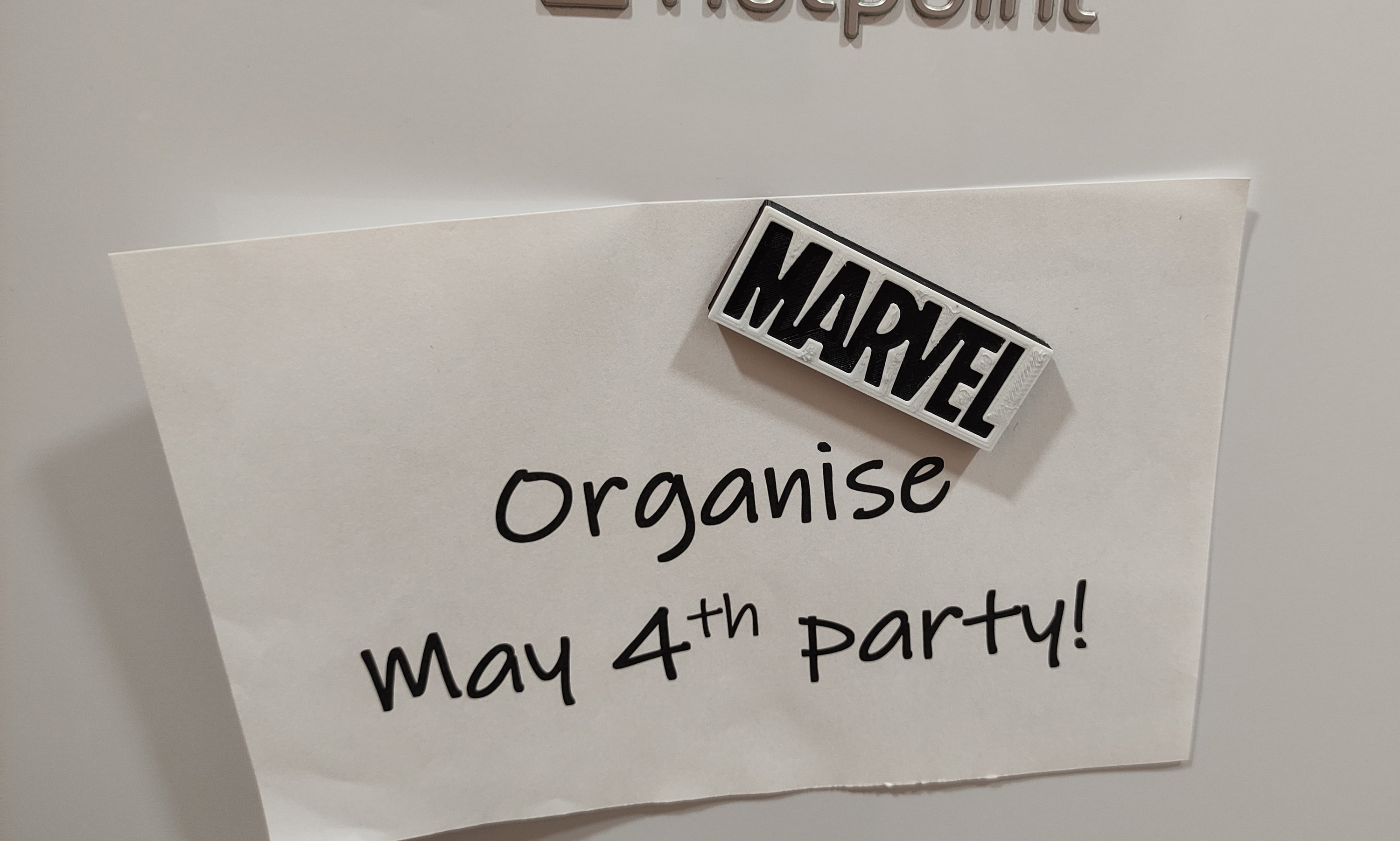 Marvel Logo Magnet Superhero Gift for Fridges Lockers and - Etsy