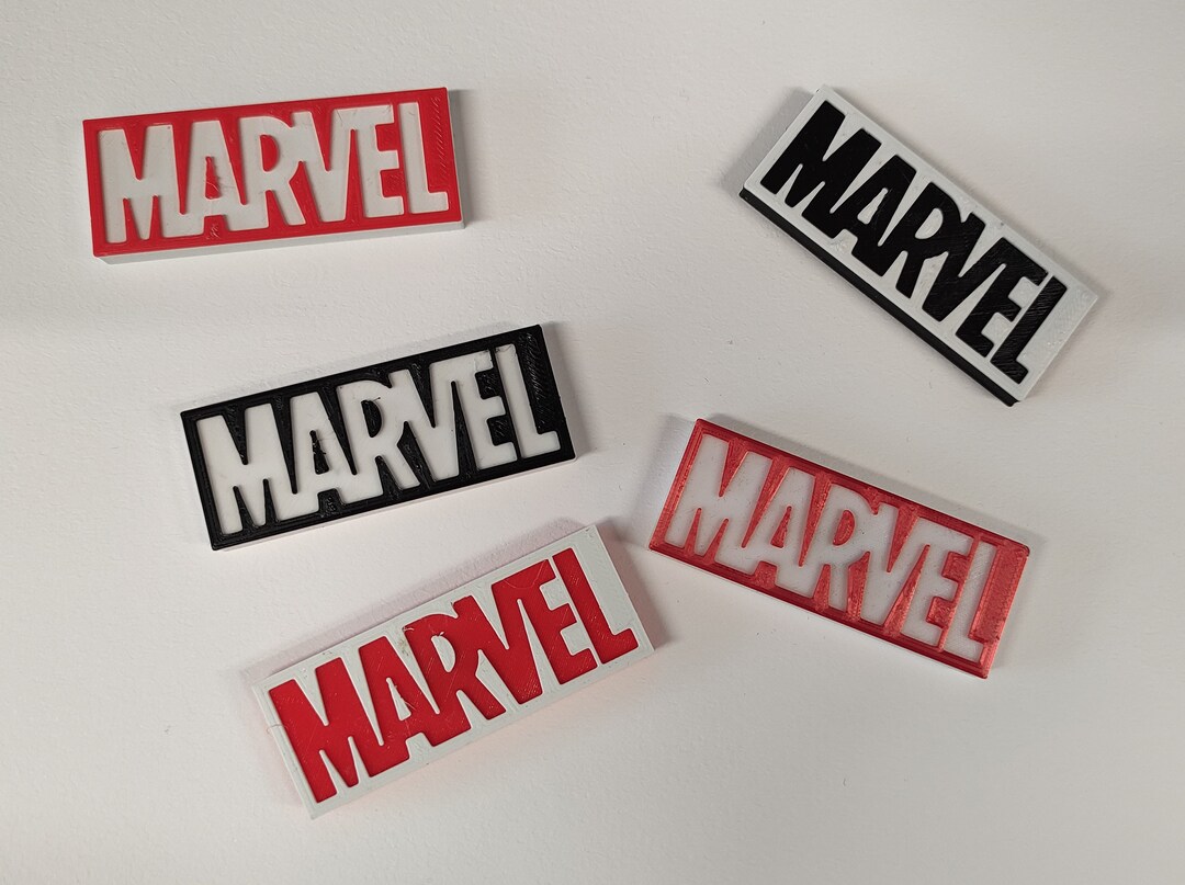 Marvel Logo Magnet Superhero Gift for Fridges Lockers and - Etsy