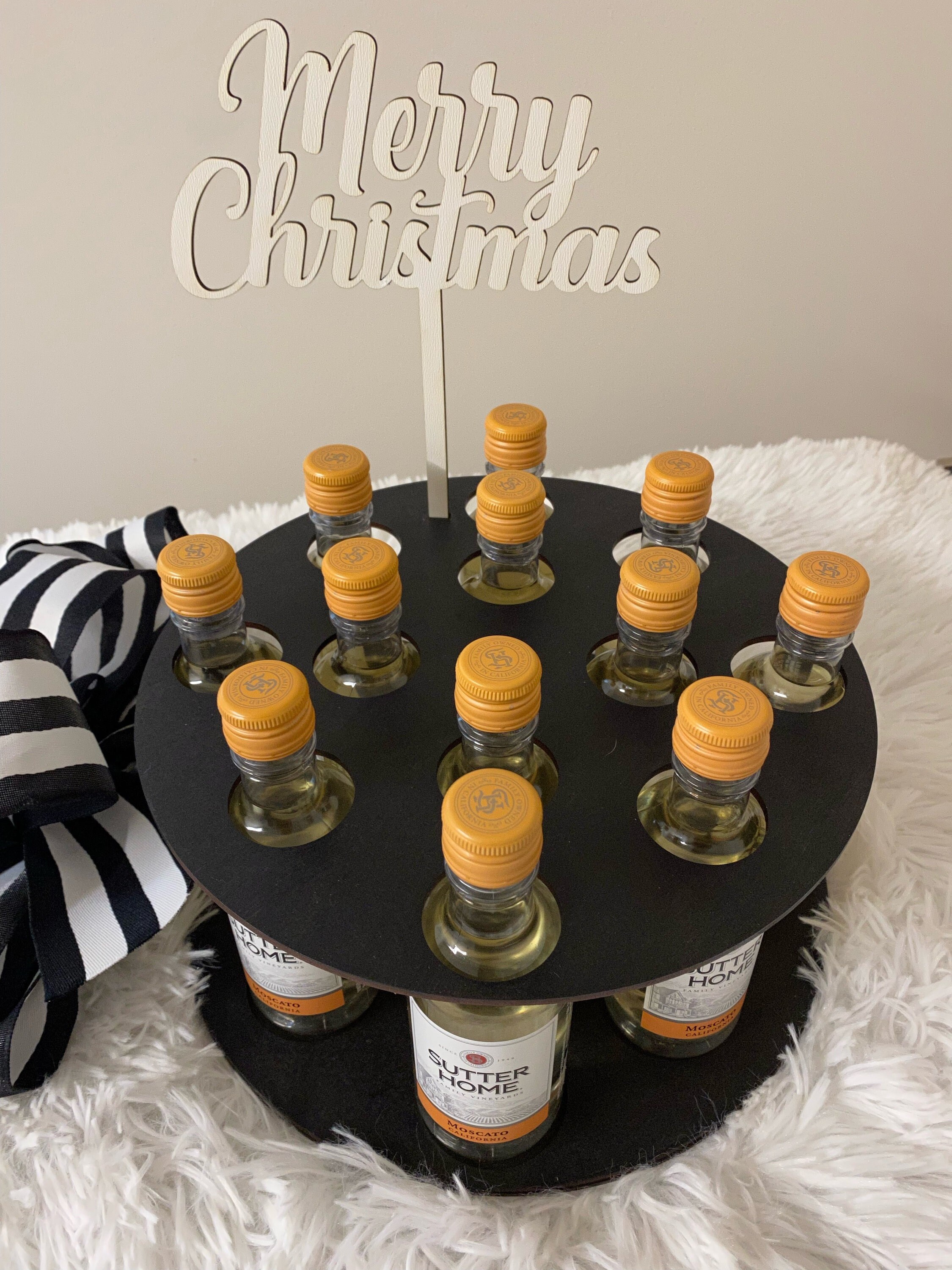 Wine Cake SVG, Mini Bottles Cake, Cake Topper, Wine Cake Digital File ...