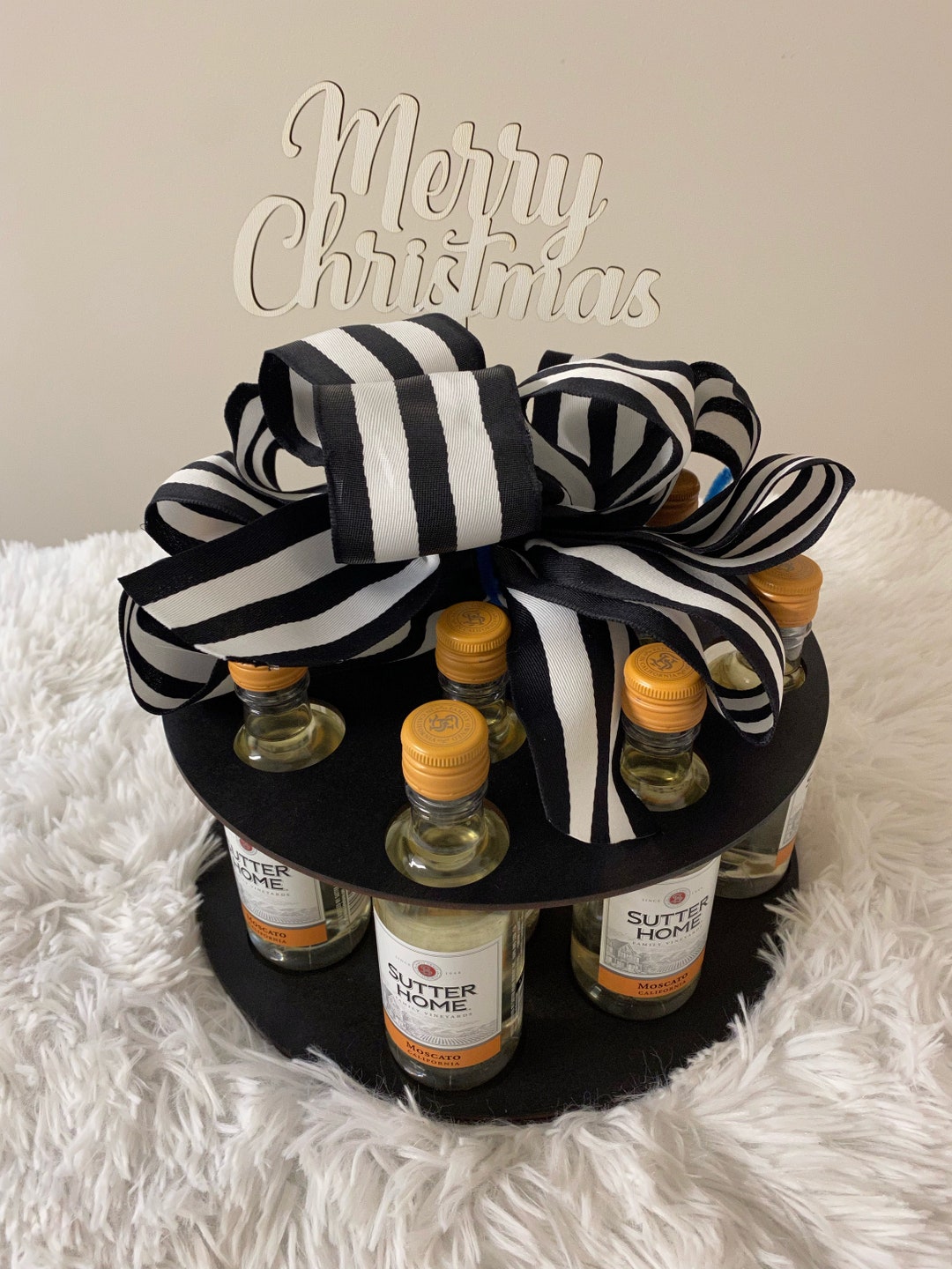 Wine Cake SVG, Mini Bottles Cake, Cake Topper, Wine Cake Digital File ...