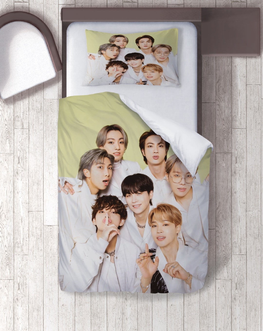 BTS Bedding Duvet Cover Set, Film Bedding Duvet Cover Set, Pillow Case ...