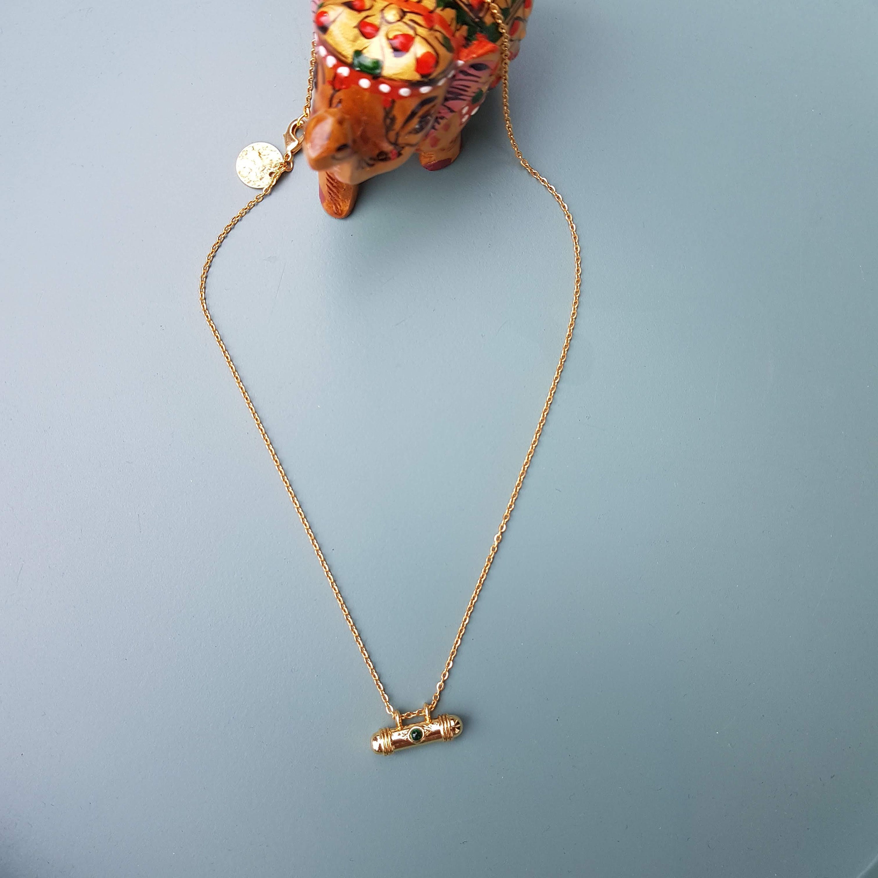 Talisman Amulet Taweez raja Gold Necklace, Fine Chain, Indian Necklace ...