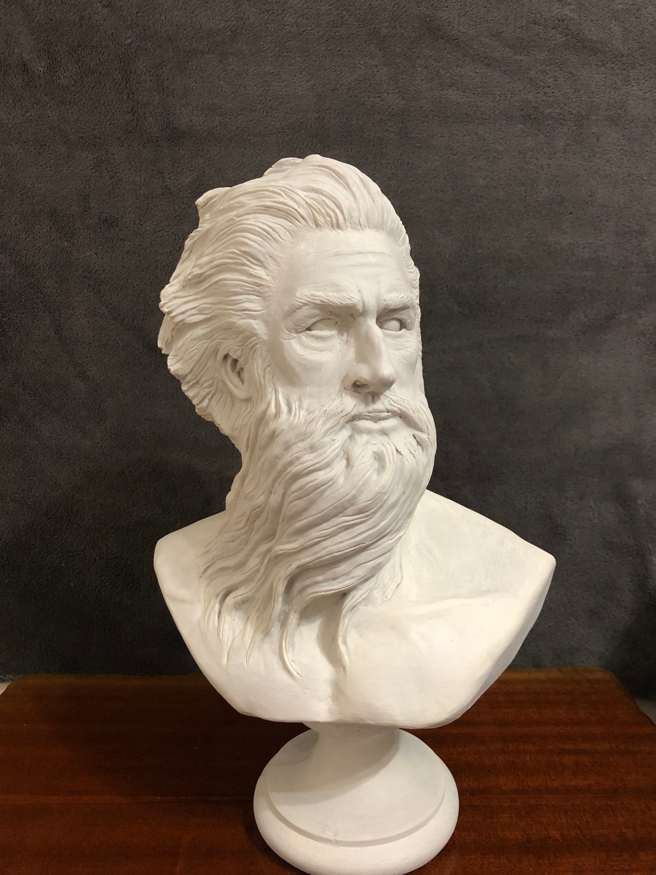 Poseidon Sculpture, Poseidon Statue, Poseidon Greek God, Greek Statue ...