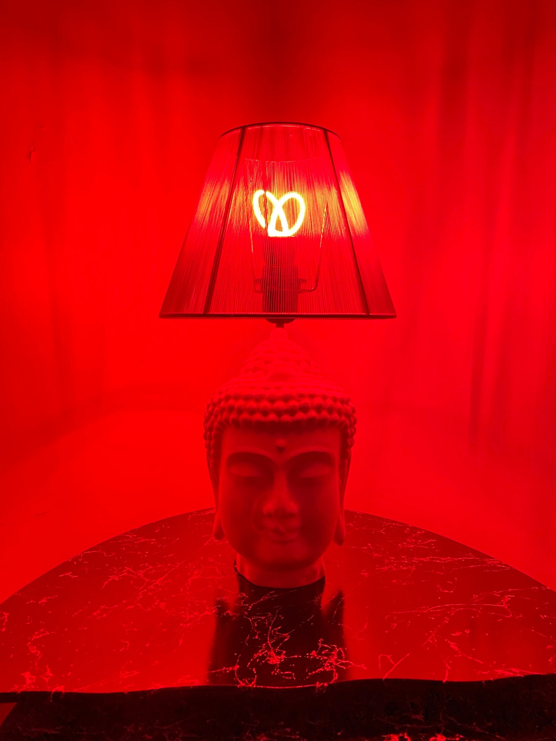 Buddha Lampshade, Buddha Statue, Buddha Sculpture, Buddha Night Lamp ...