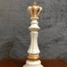 Large Chess Set of 3 Sculpture, Chess Figurine Decor Statue, Large ...