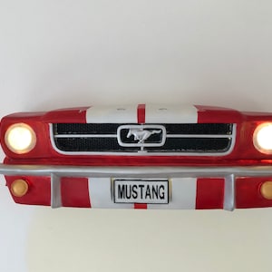 Ford Mustang Wall Sculpture, Mustang Wall Statue, Antique Decor ...