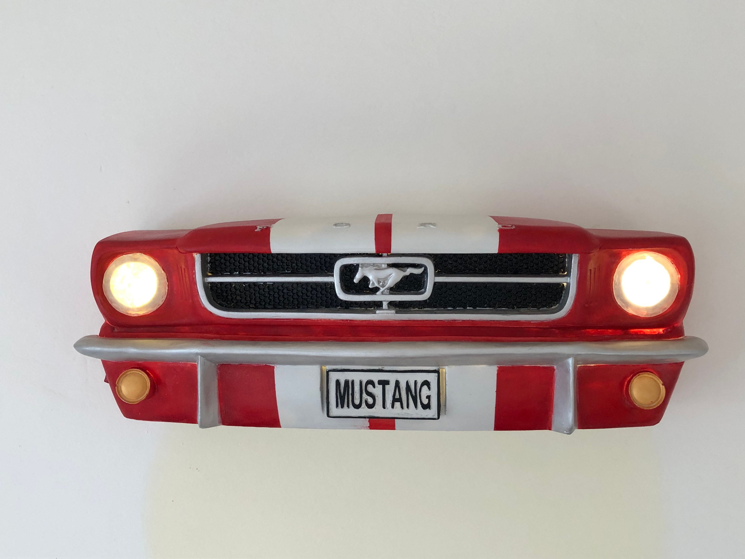Ford Mustang Wall Sculpture, Mustang Wall Statue, Antique Decor ...