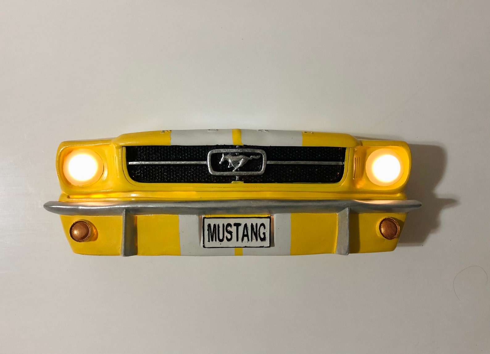 Mustang Wall Decor, Ford Mustang Wall Sculpture, Classic Car Statue ...