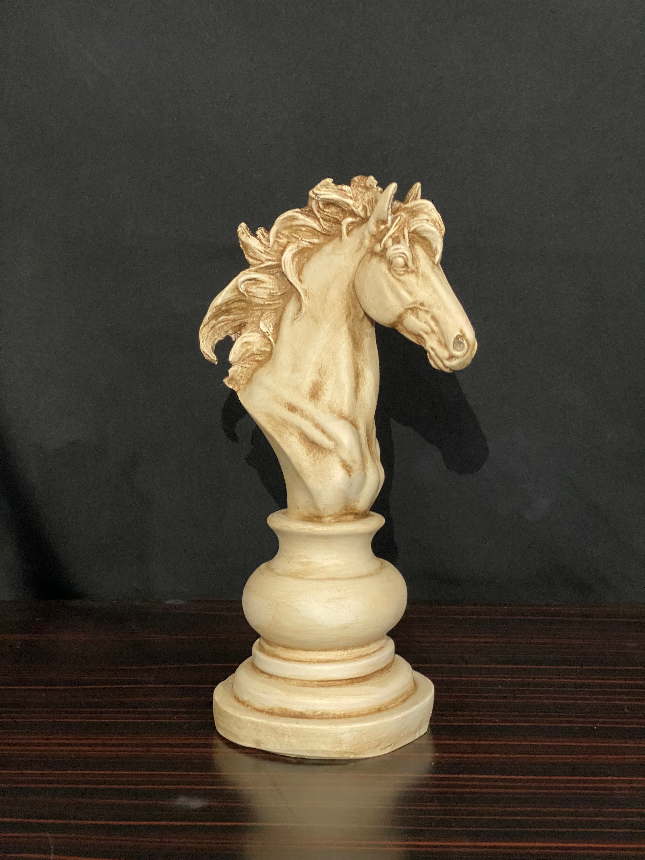 Large Chess Statue Chess Figurine Decor Statue Large Chess - Etsy