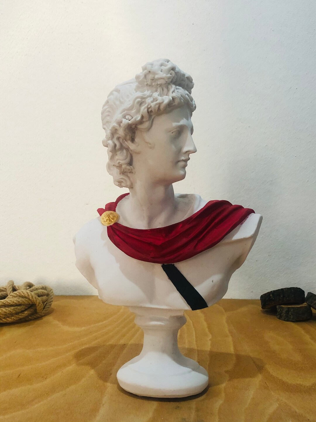 Apollo Sculpture Statue, Apollo Bust Statue, Large Apollo Sculpture ...