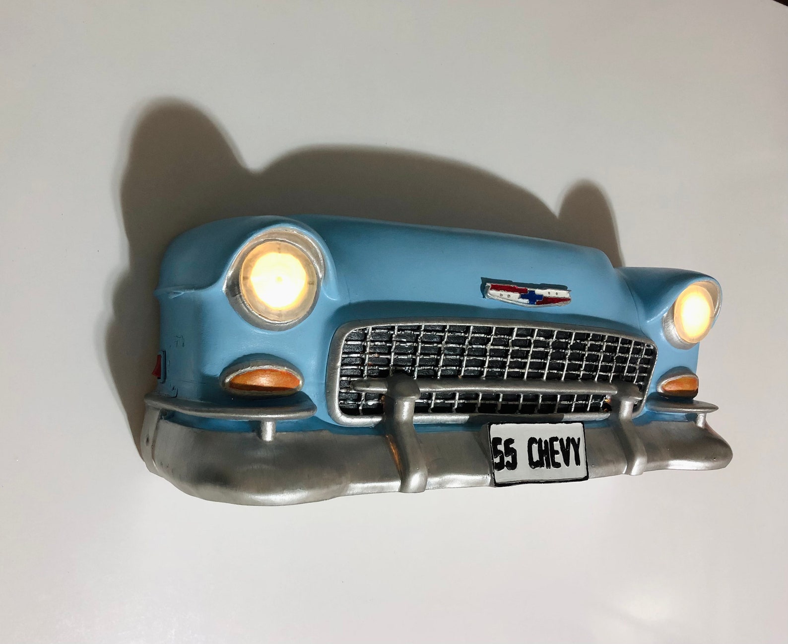 Chevrolet Front Side Wall Sculpture, Chevrolet Wall Statue, Antique ...