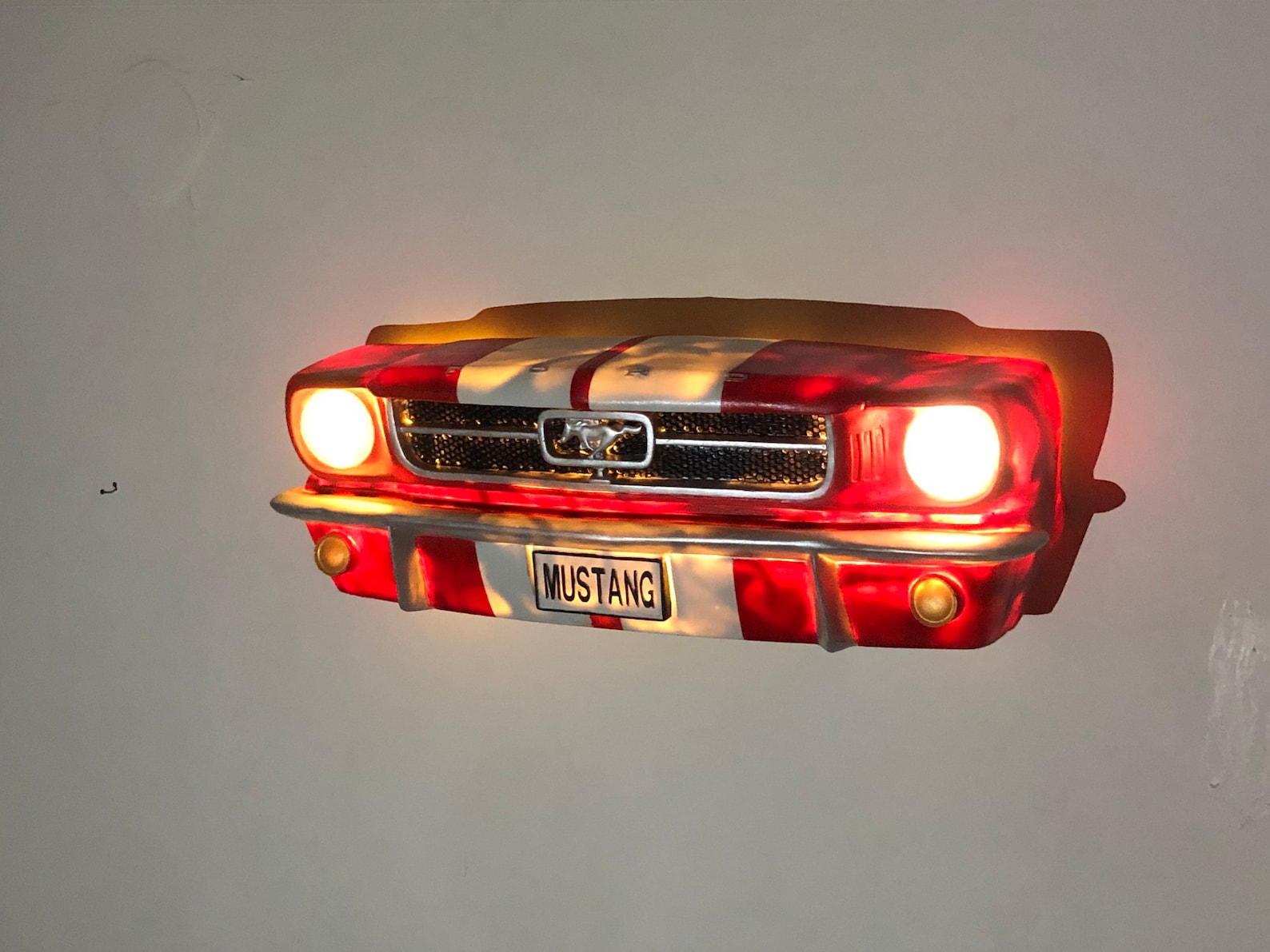 Ford Mustang Wall Sculpture, Mustang Wall Decor, Mustang Wall Statue ...