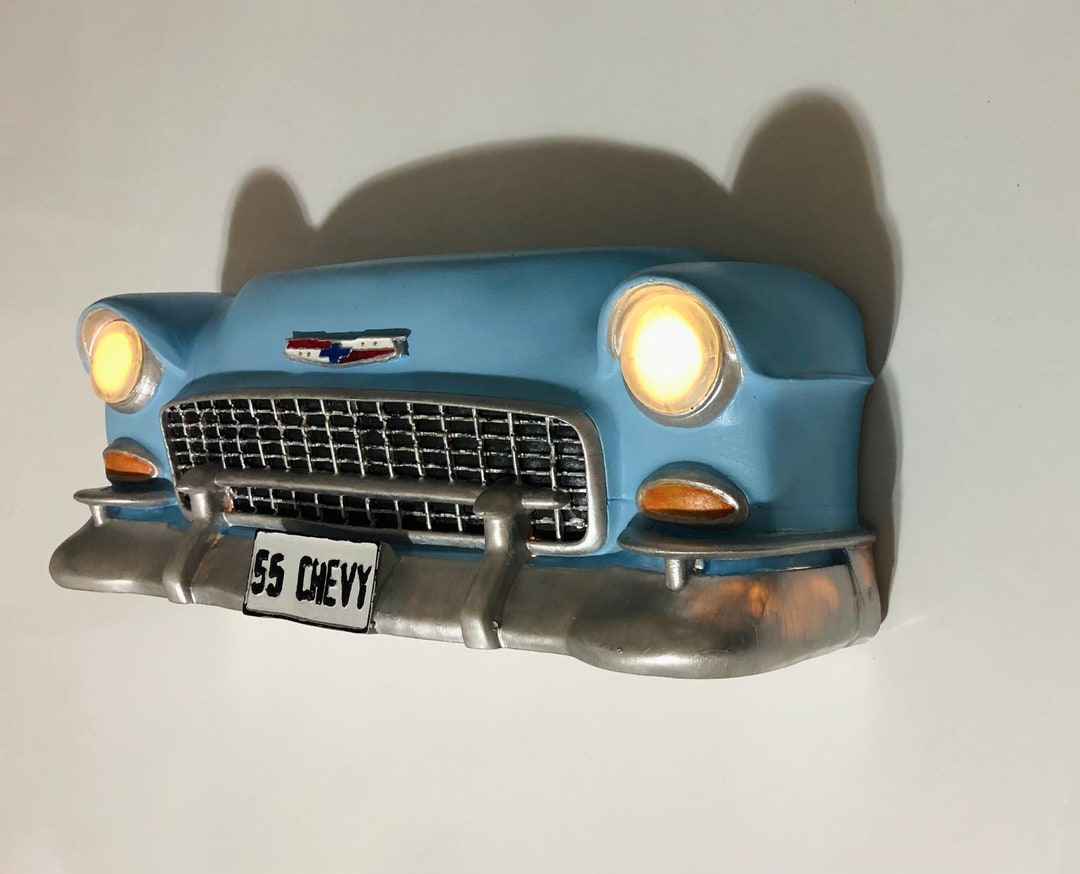 Chevrolet Front Side Wall Sculpture, Chevrolet Wall Statue, Antique ...