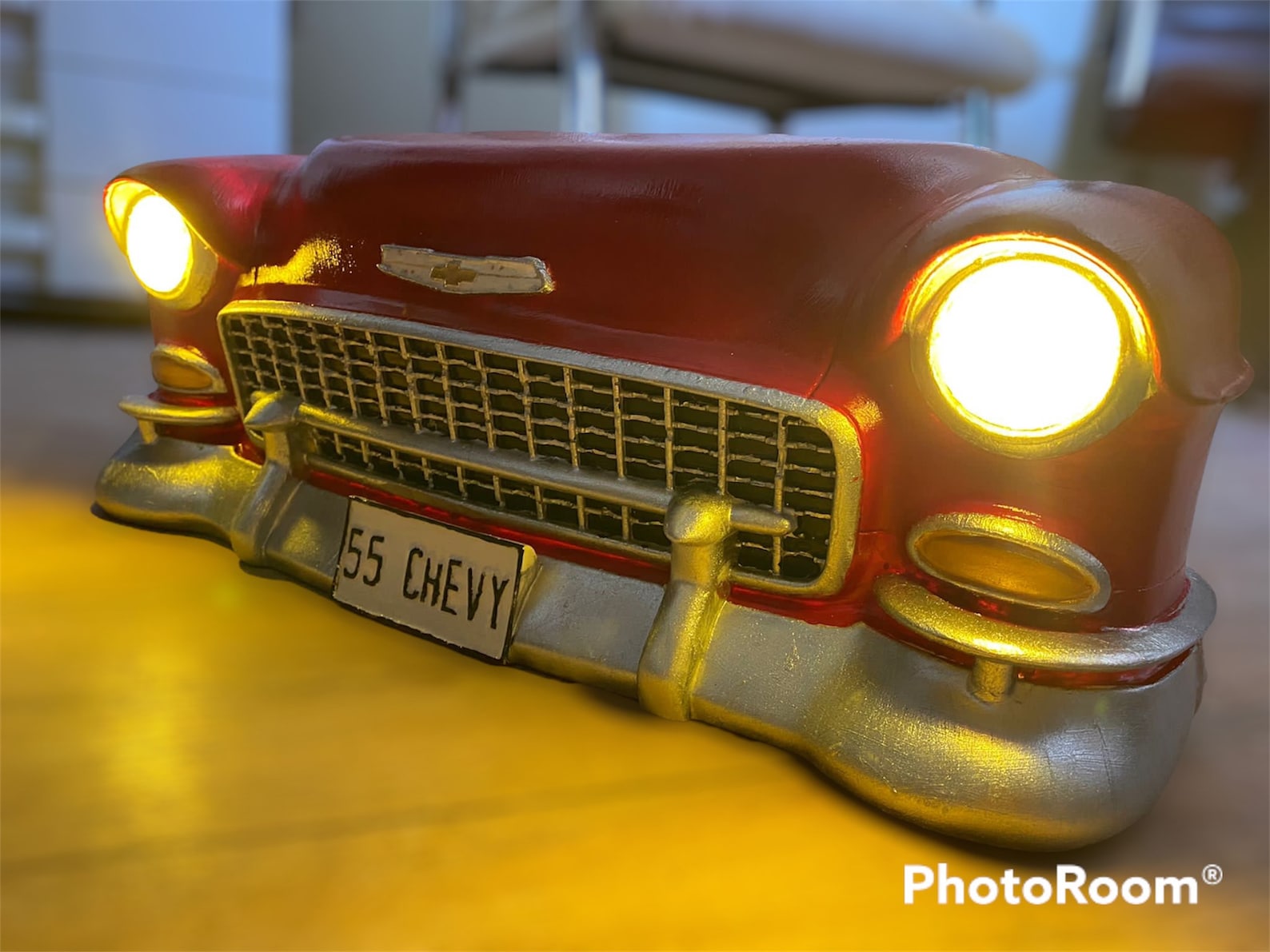 Chevrolet Wall Statue, Chevrolet Wall Sculpture, Antique Car Decor ...