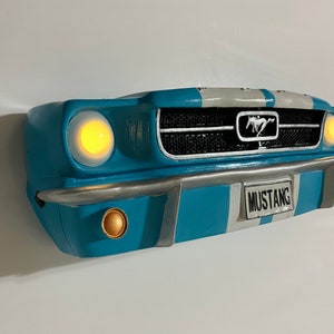 Ford Mustang Wall Decor, Mustang Wall Statue, Antique Decor, Mustang ...