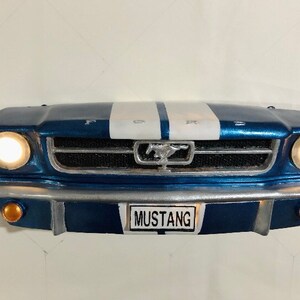 Ford Mustang Wall Decor, Mustang Wall Statue, Antique Decor, Mustang ...