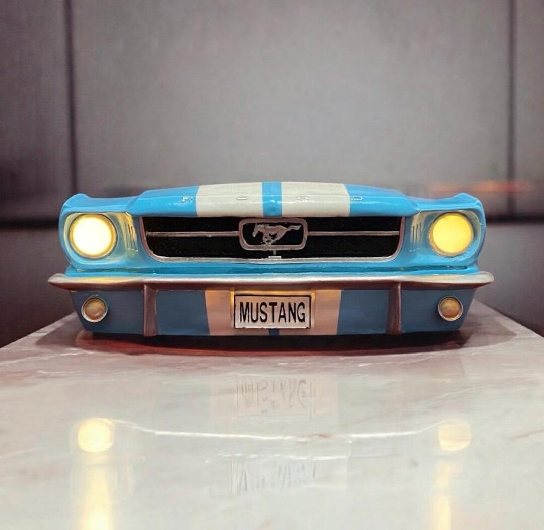 Ford Mustang Wall Decor, Mustang Wall Statue, Antique Decor, Mustang ...