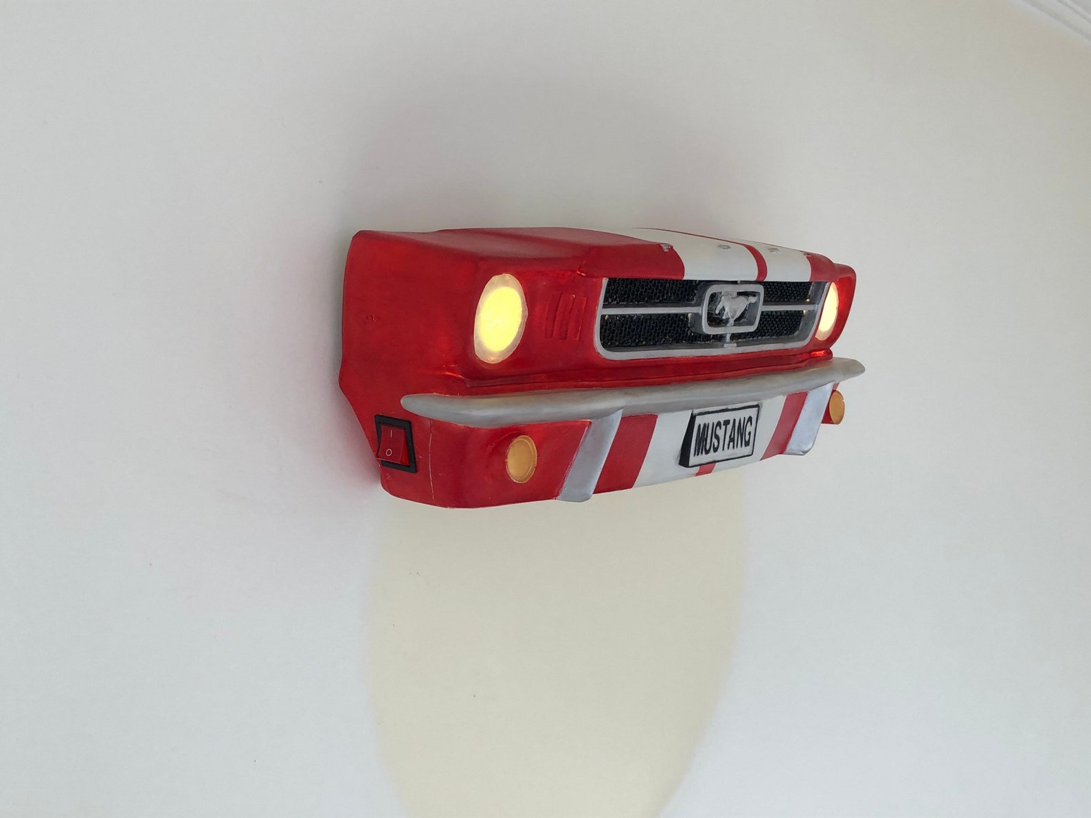 Ford Mustang Wall Sculpture, Mustang Wall Statue, Antique Decor ...