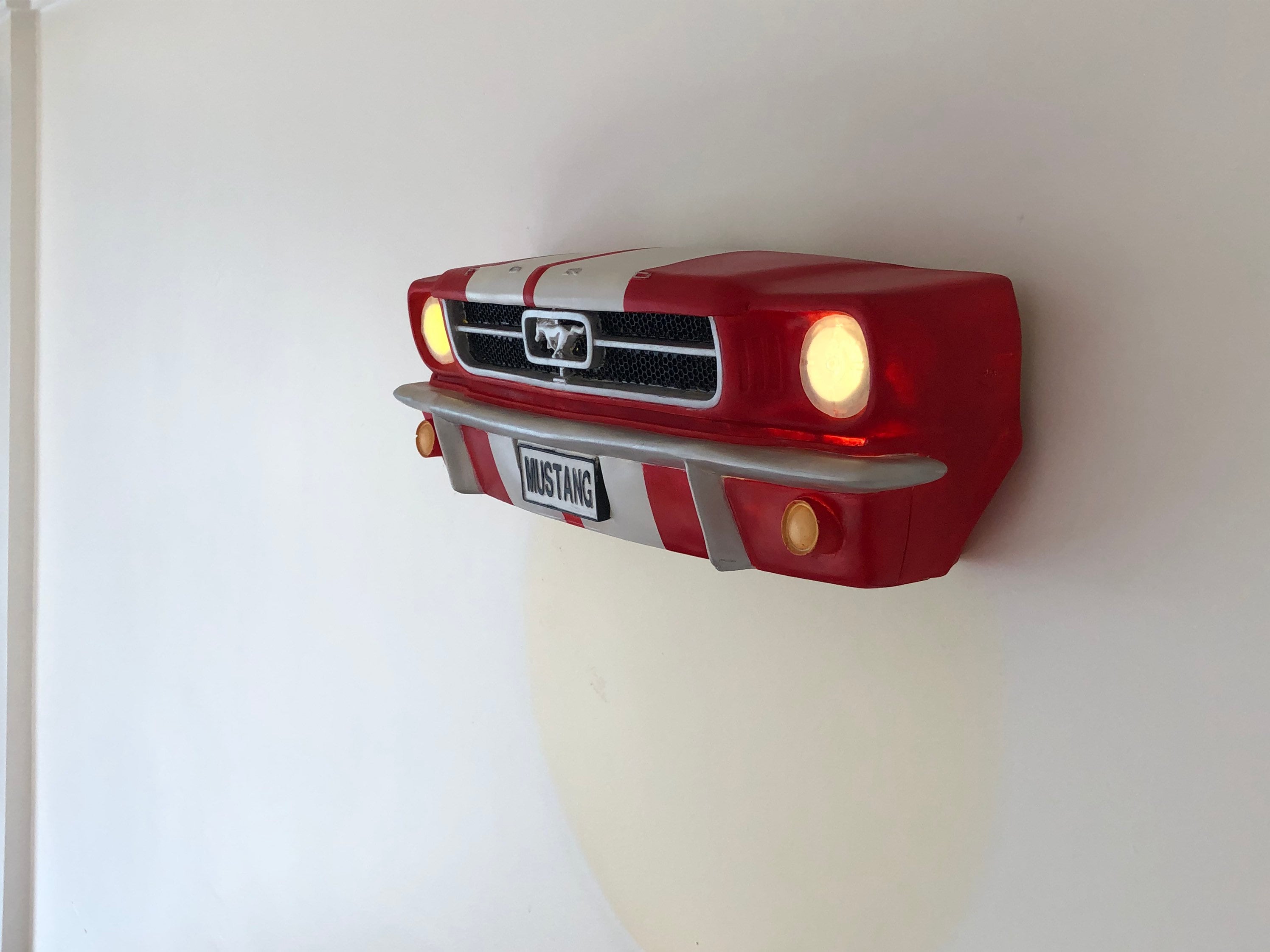 Ford Mustang Wall Sculpture, Mustang Wall Statue, Antique Decor ...