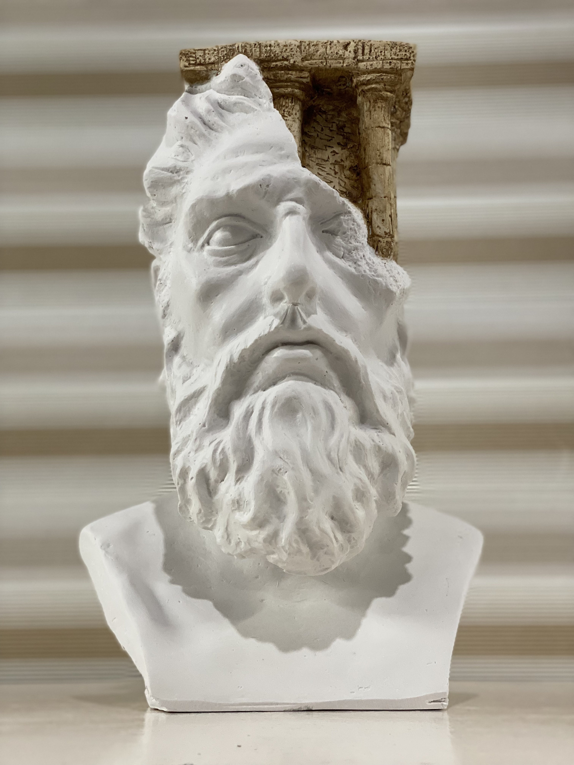 Large Zeus Statue Zeus Sculpture Statue Greek Bust Statue - Etsy