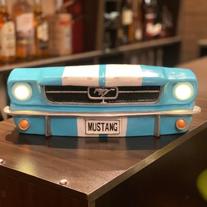 Ford Mustang Wall Decor, Mustang Wall Statue, Antique Decor, Mustang ...