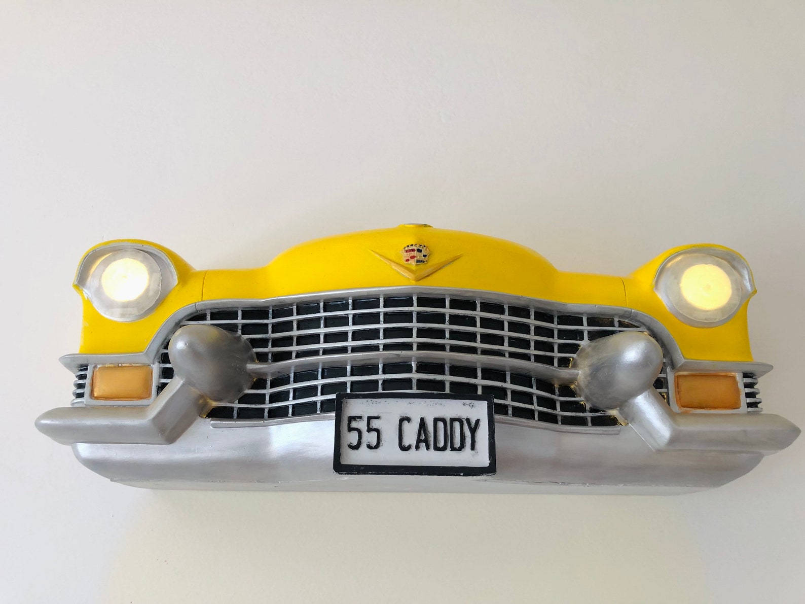 Cadillac Wall Decor, Cadillac Caddy 55 Wall Statue, Cadillac Wall ...