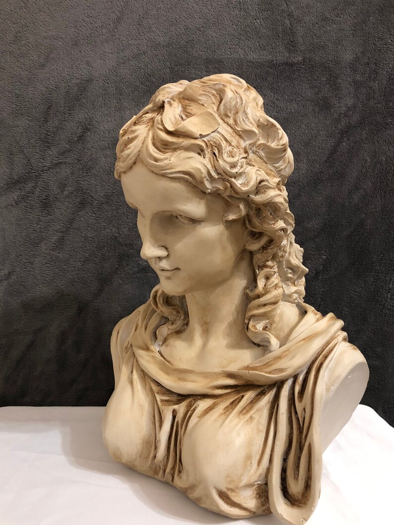 Hera Bust Statue, Hera Sculpture Statue, Large Female Sculpture , Roman ...
