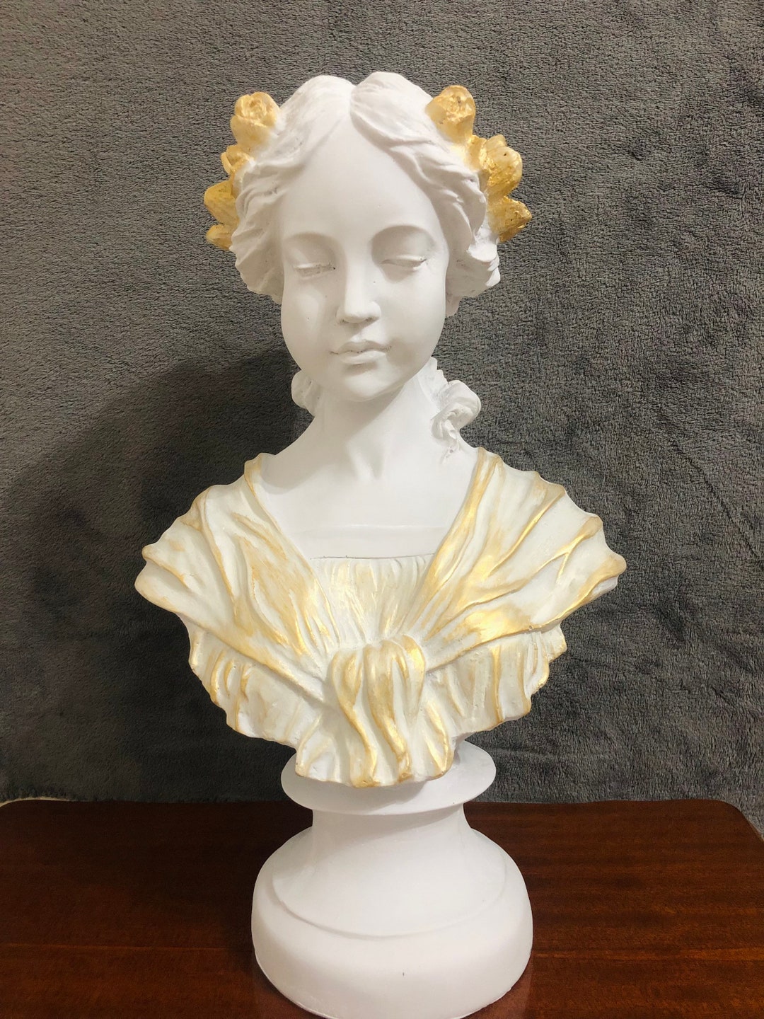 Ophelia Statue, Ophelia Sculpture, Ophelia Bust Statue, Large Female ...