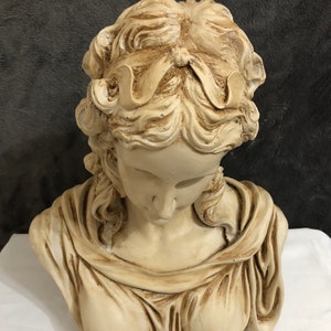 Hera Bust Statue, Hera Sculpture Statue, Large Female Sculpture , Roman ...