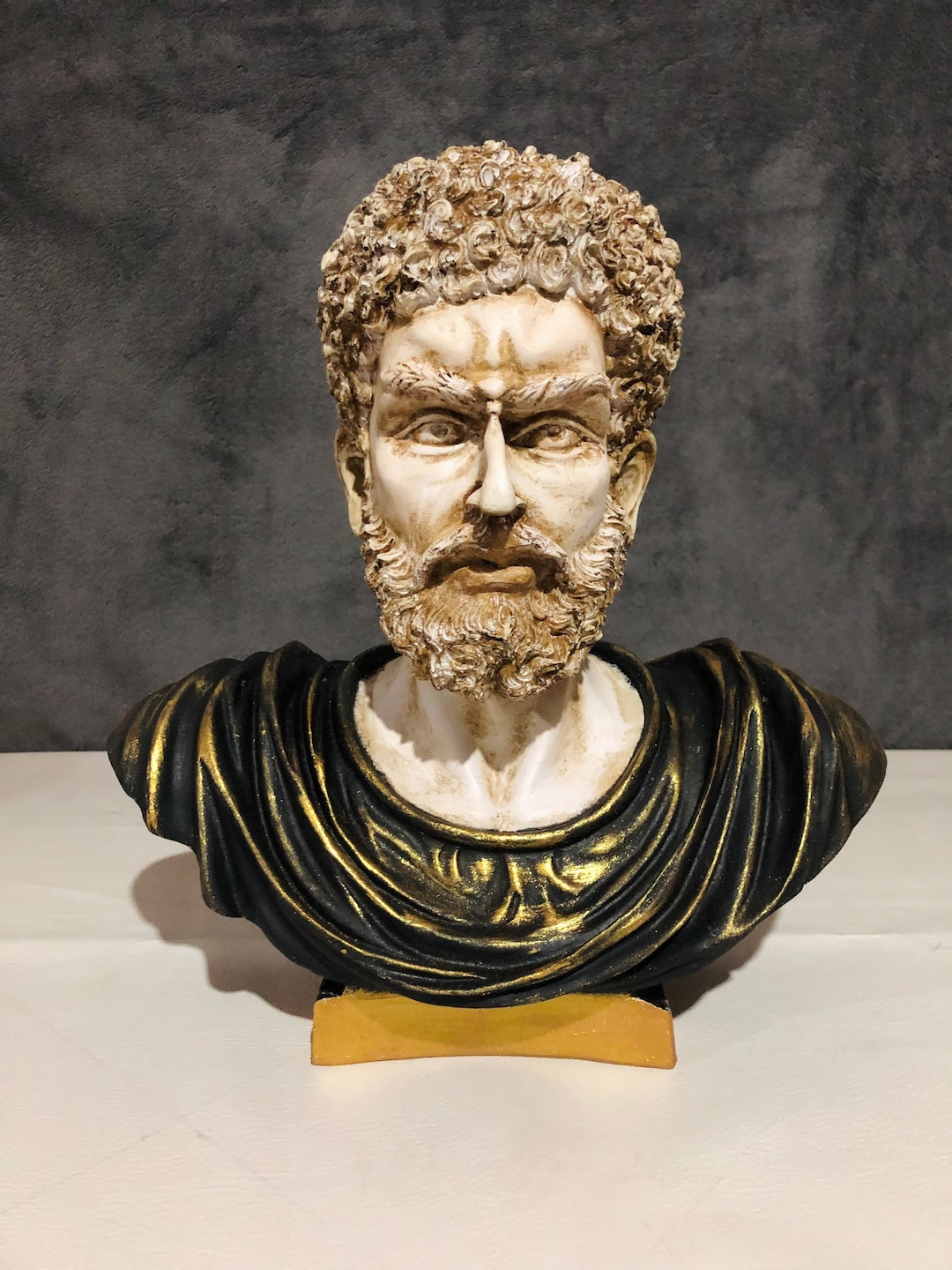 Marcus Aurelius Bust Statue, Large Marcus Aurelius Sculpture, Large ...
