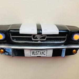 Ford Mustang Wall Sculpture, Mustang Wall Decor, Mustang Wall Statue ...