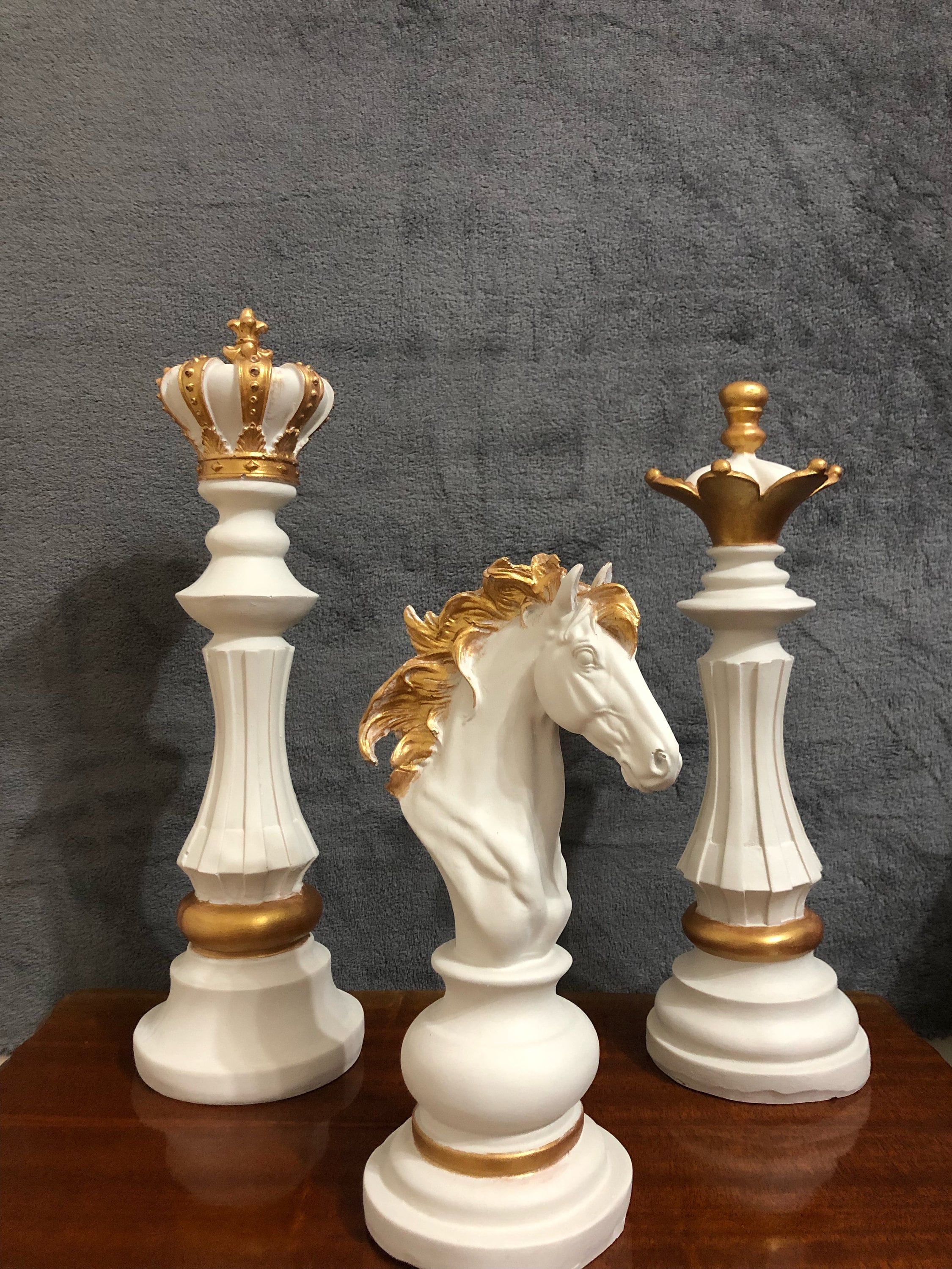 Large Chess Statue Chess Figurine Decor Statue Large Chess - Etsy