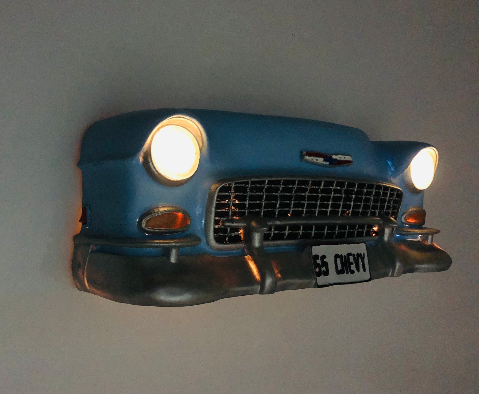 Chevrolet Front Side Wall Sculpture, Chevrolet Wall Statue, Antique ...
