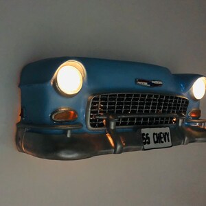 Chevrolet Front Side Wall Sculpture, Chevrolet Wall Statue, Antique ...