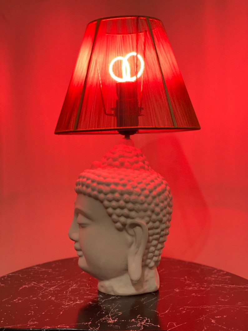 Buddha Lampshade, Buddha Statue, Buddha Sculpture, Buddha Night Lamp ...