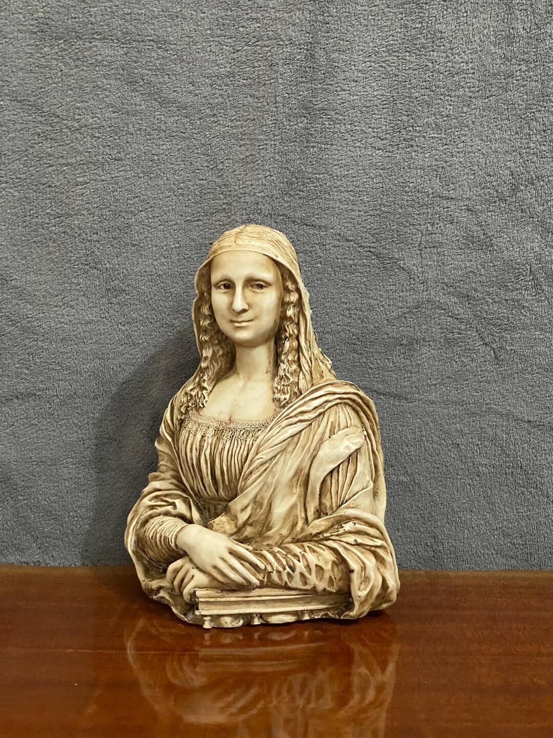 Mona Lisa Statue, Mona Lisa Bust Statue, Mona Lisa Sculpture, Leonarda ...