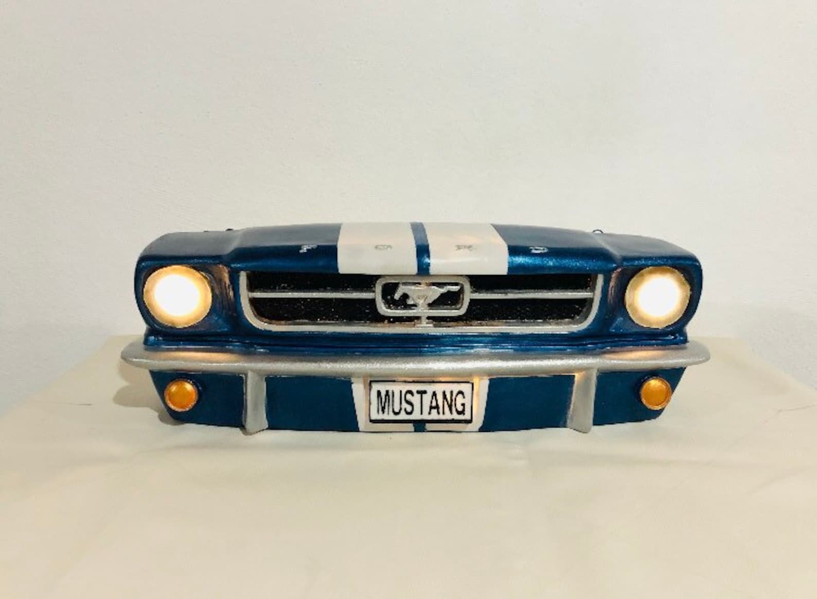 Ford Mustang Wall Decor, Mustang Wall Statue, Antique Decor, Mustang ...