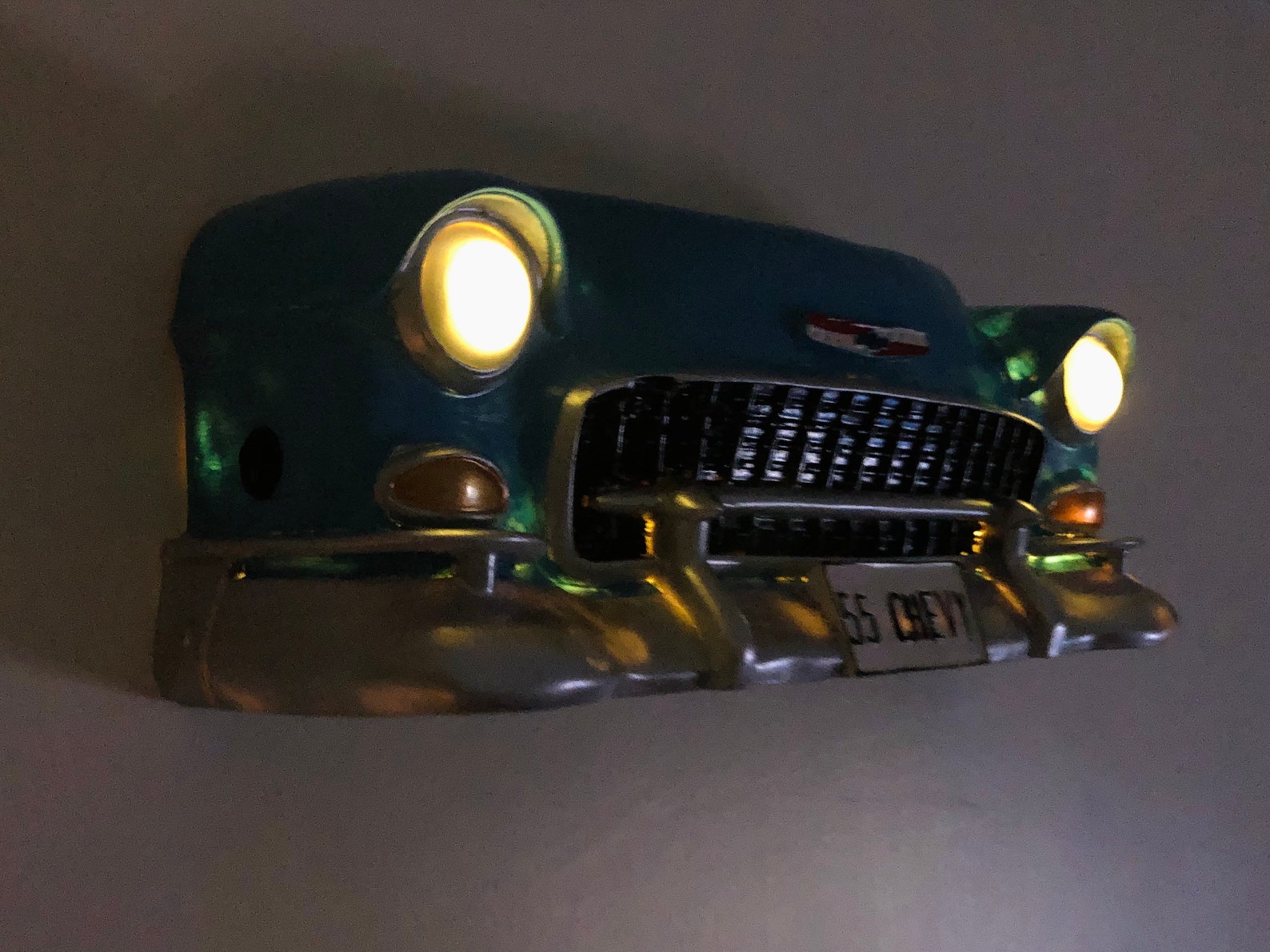 Chevrolet Statue Sculpture, Chevrolet Chevy 55 Front Side Wall ...