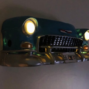 Chevrolet Statue Sculpture, Chevrolet Chevy 55 Front Side Wall ...