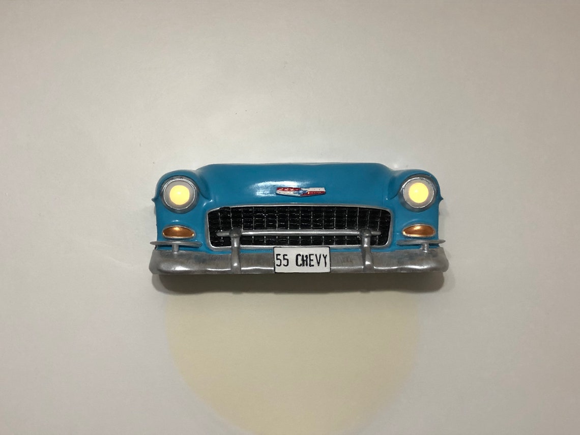 Chevrolet Statue Sculpture, Chevrolet Chevy 55 Front Side Wall ...