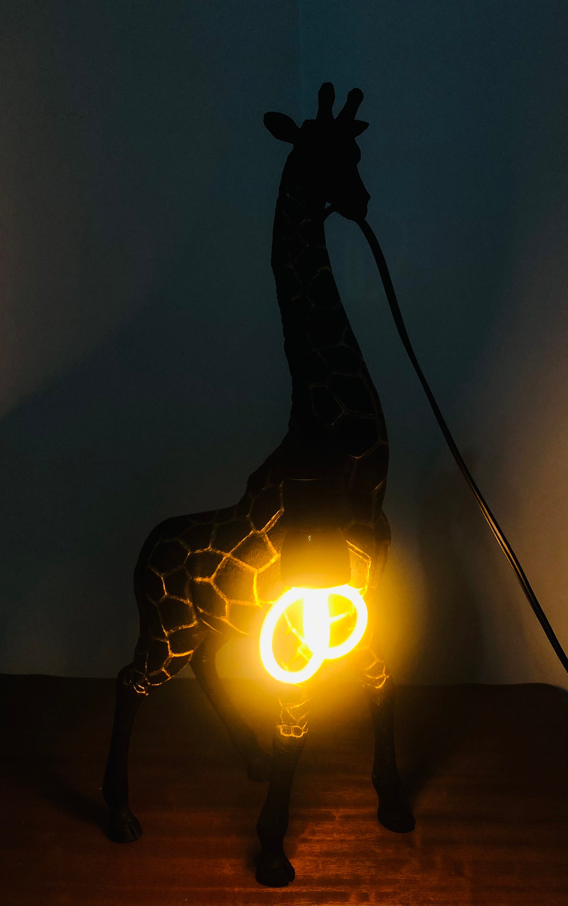 Giraffe Lamp Giraffe Sculpture Statue Animal Lamp Animal - Etsy