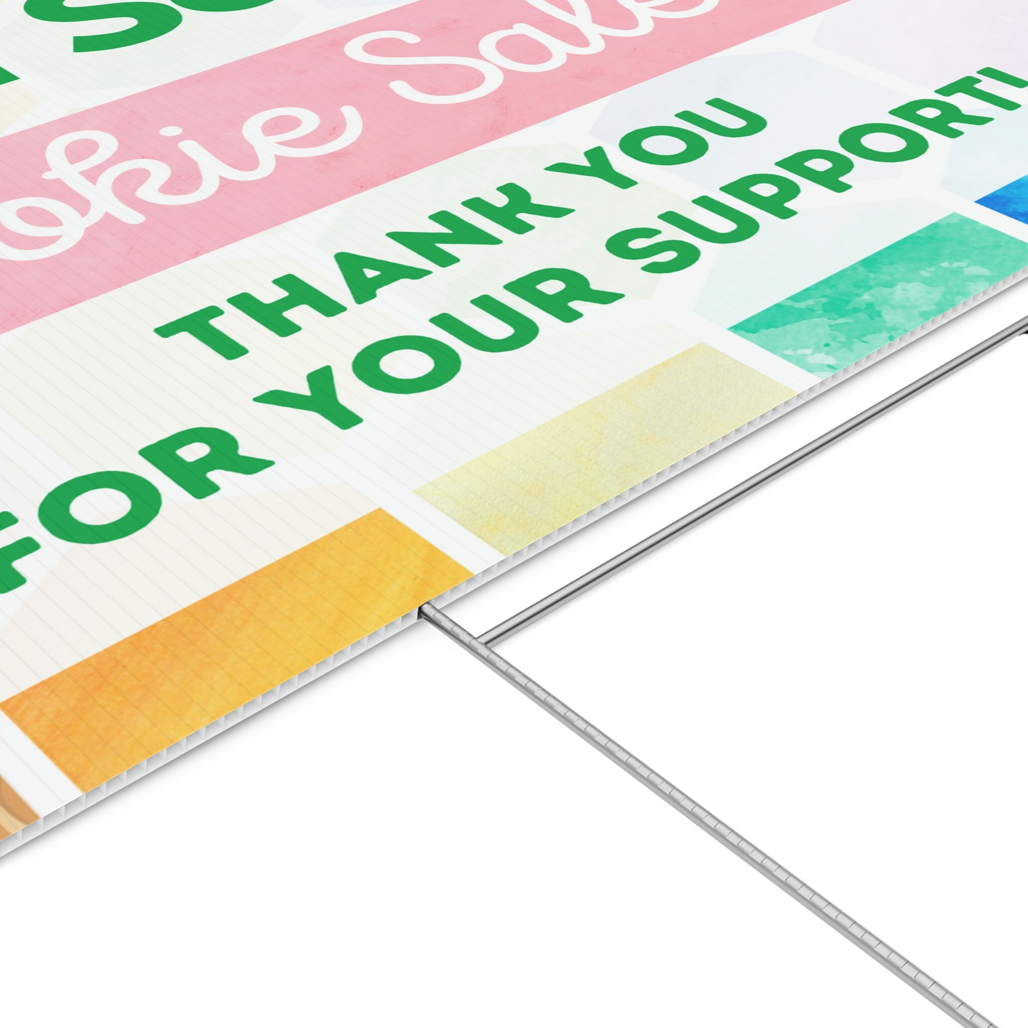 Girl Scout Cookie Sale Sign Girl Scout Yard Sign - Etsy
