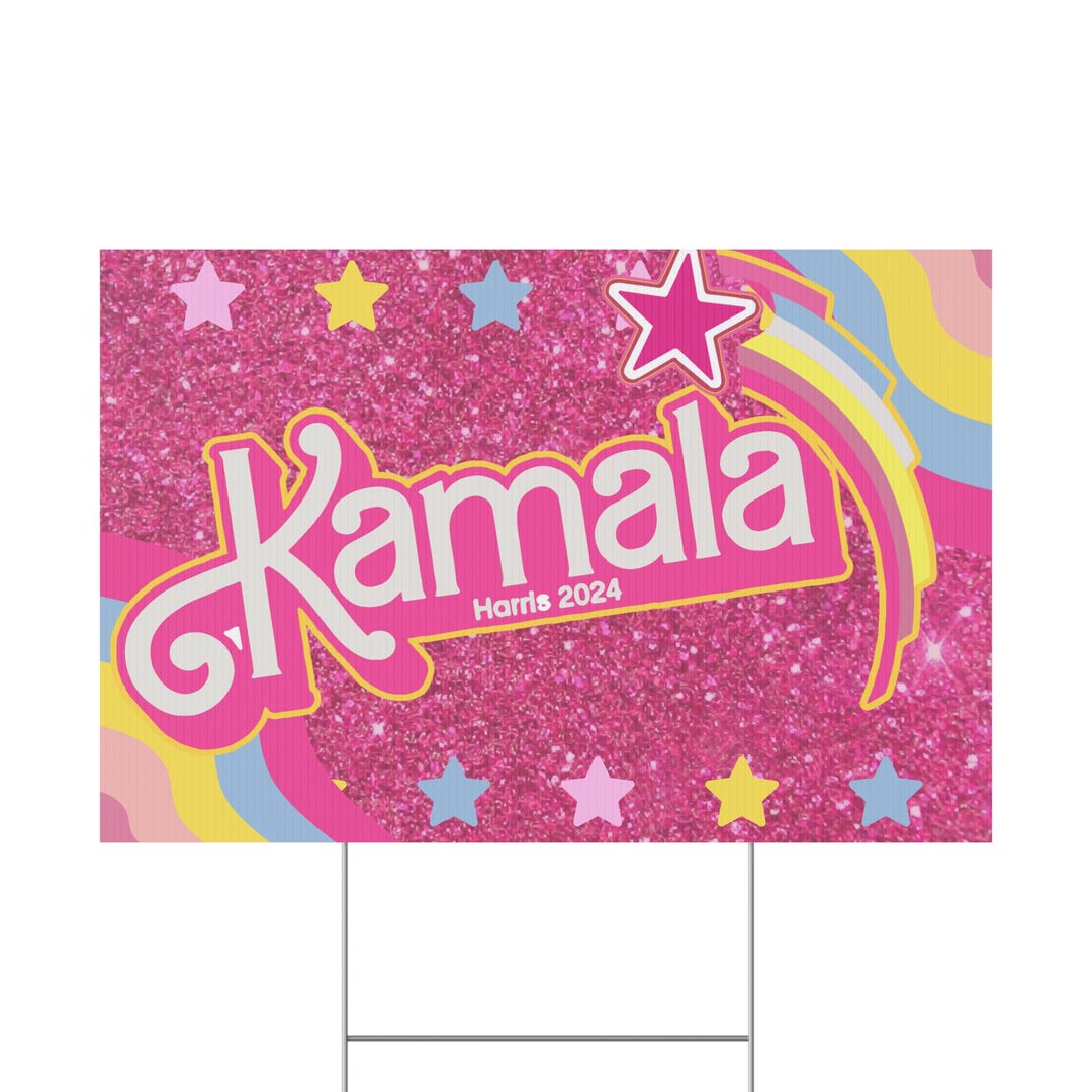 Sparkle Barbie Theme Kamala Harris Kamala Harris for President Election ...