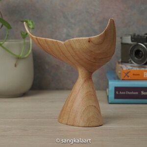 The Whale Tail Wooden Sculpture, Tail Statue, Wood Sculpture, Wood ...