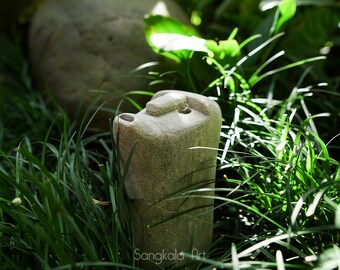 Primitive Statue Stone Sculpture Hand Carved Handmade | Etsy