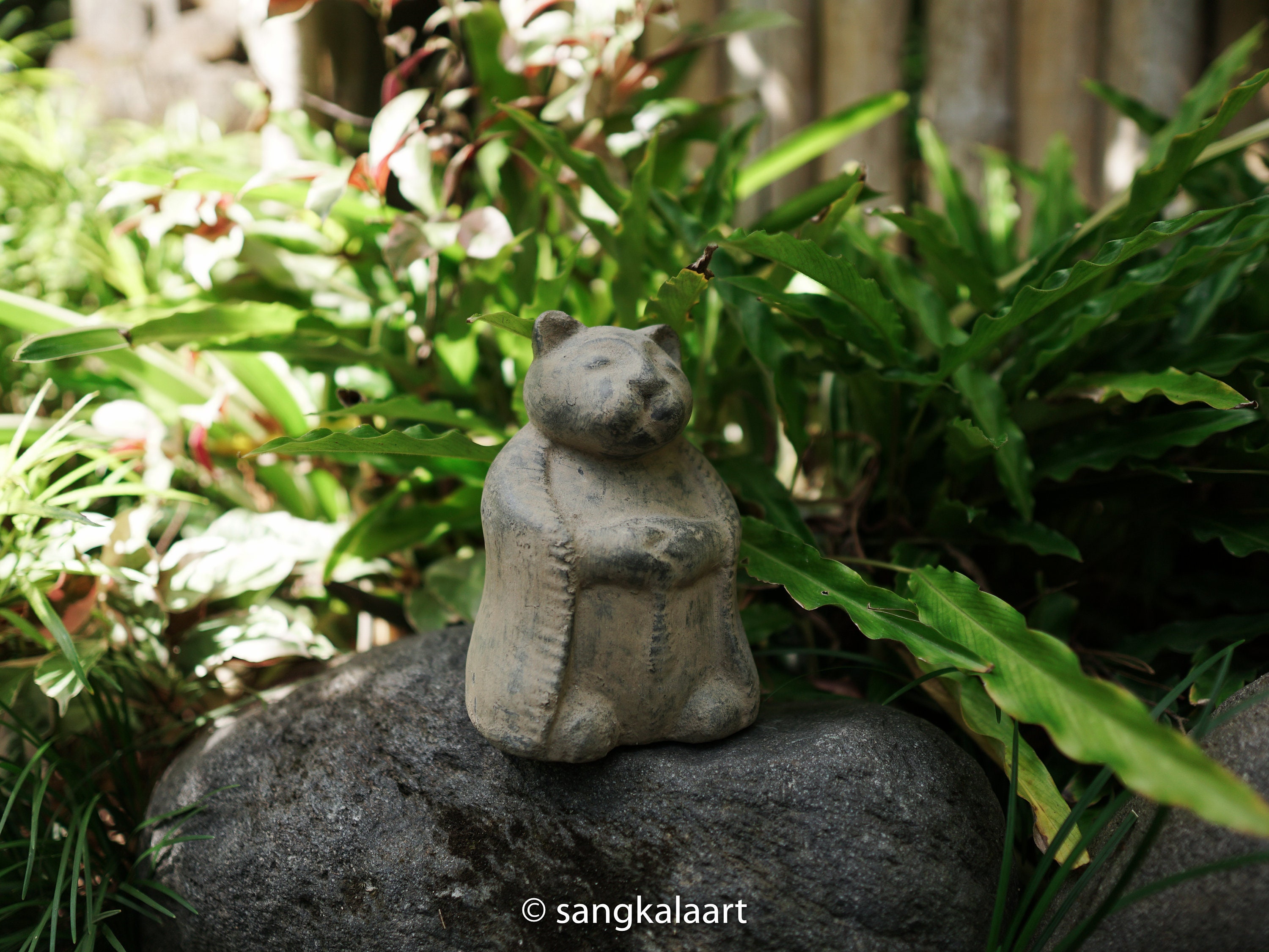 Kasa Jizo Cat Head Buddha Jizo Buddha Jizo Japanese Jizo | Etsy